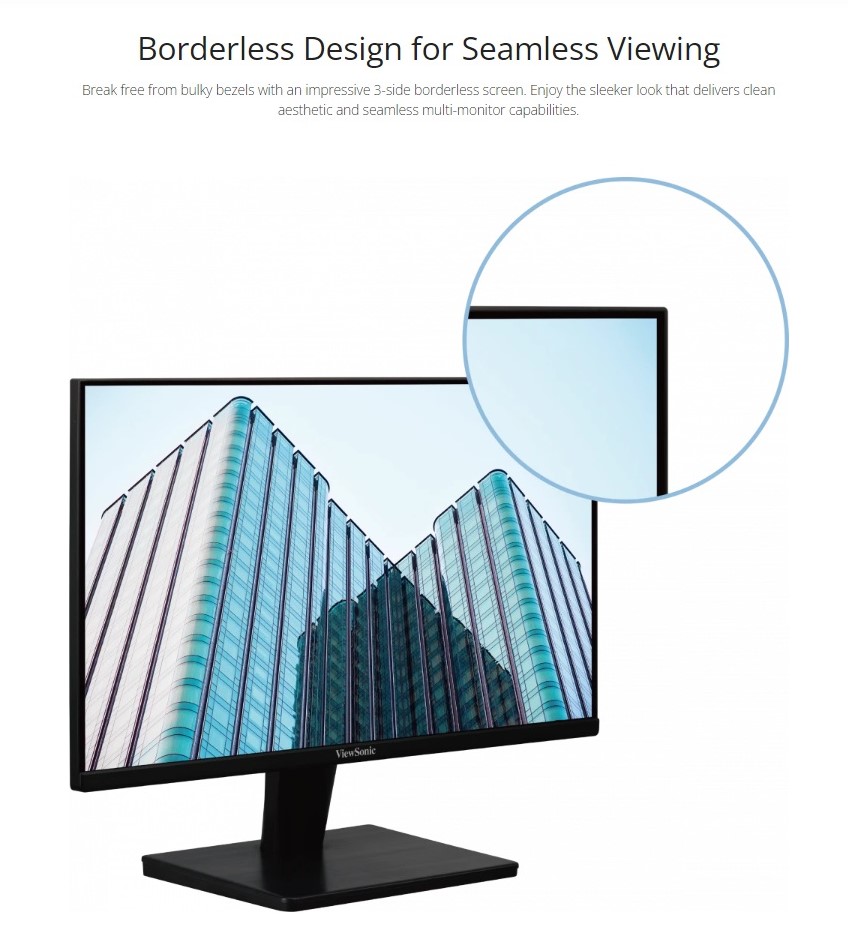 Viewsonic 31.5" VA3209-MH 75Hz 4ms IPS FHD Monitor (Build in Speaker ...