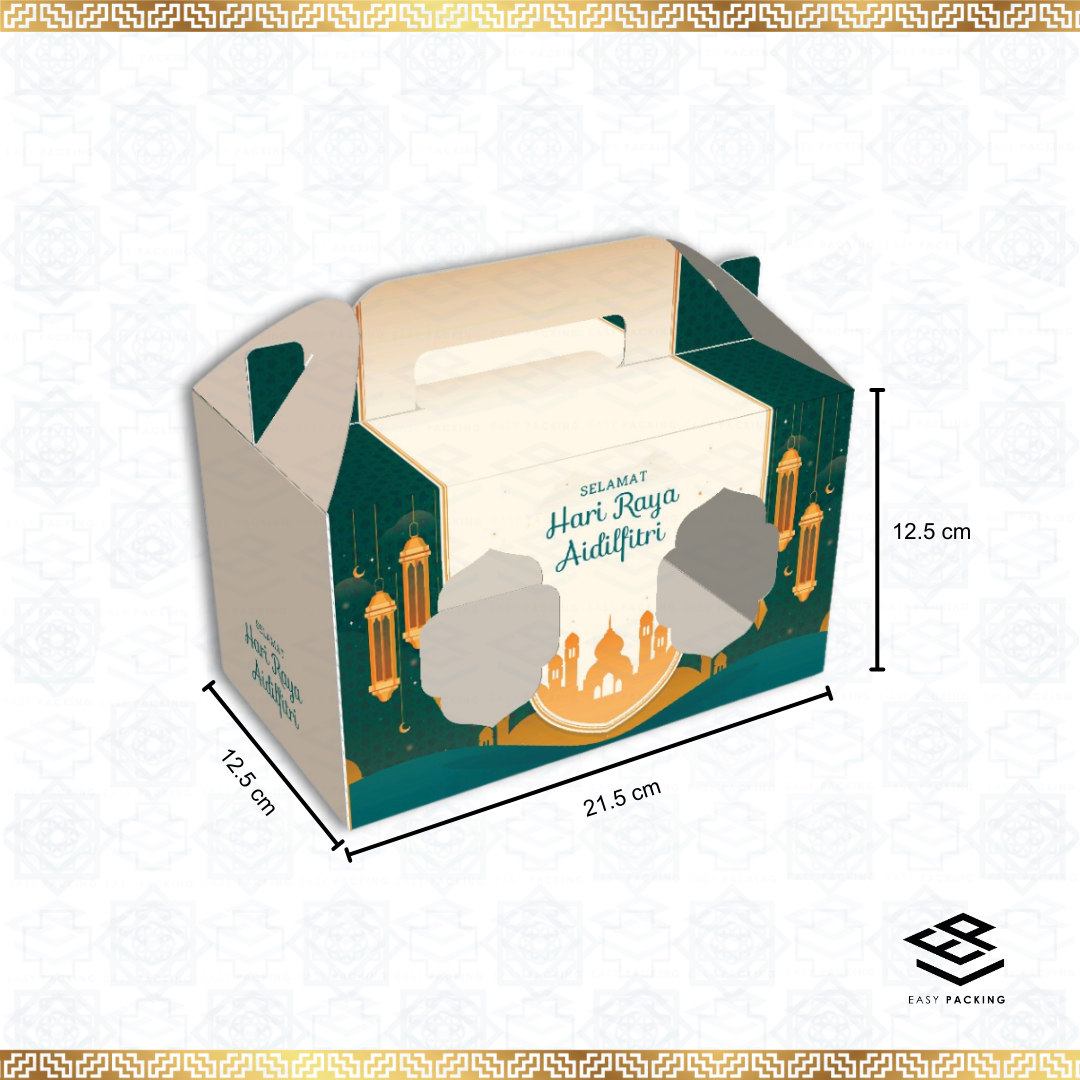 2025 New Design HOT ITEM Hari Raya Handle Box Hari Raya Gift Box Kotak ...