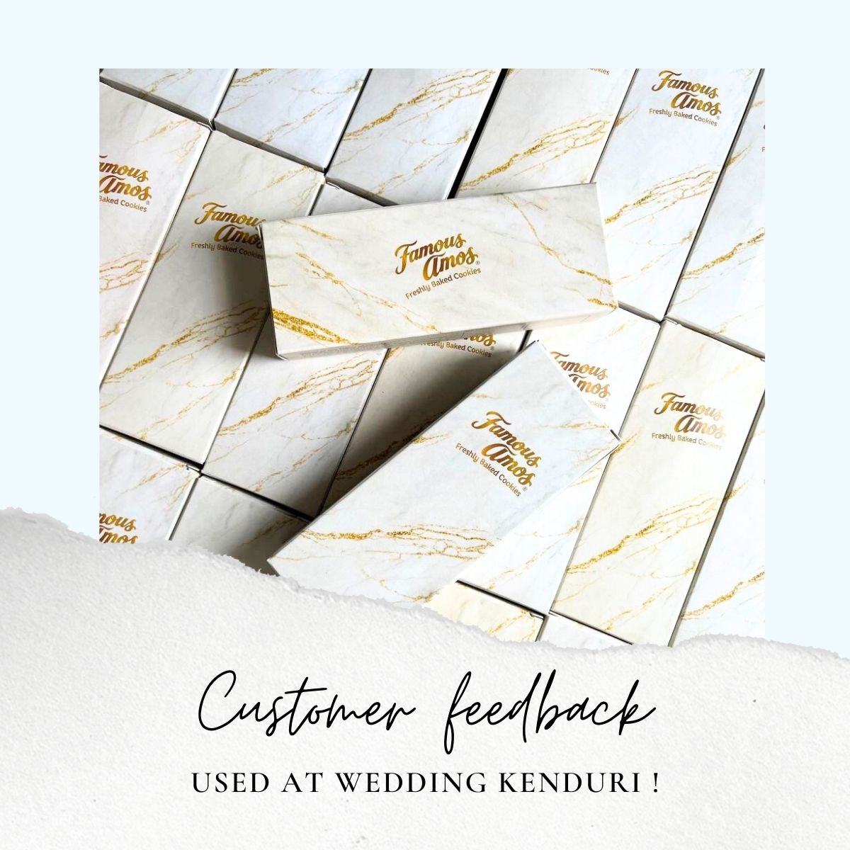 20g Marble Joyful Box - Famous Amos Cookie Doorgift Food Snacks ...