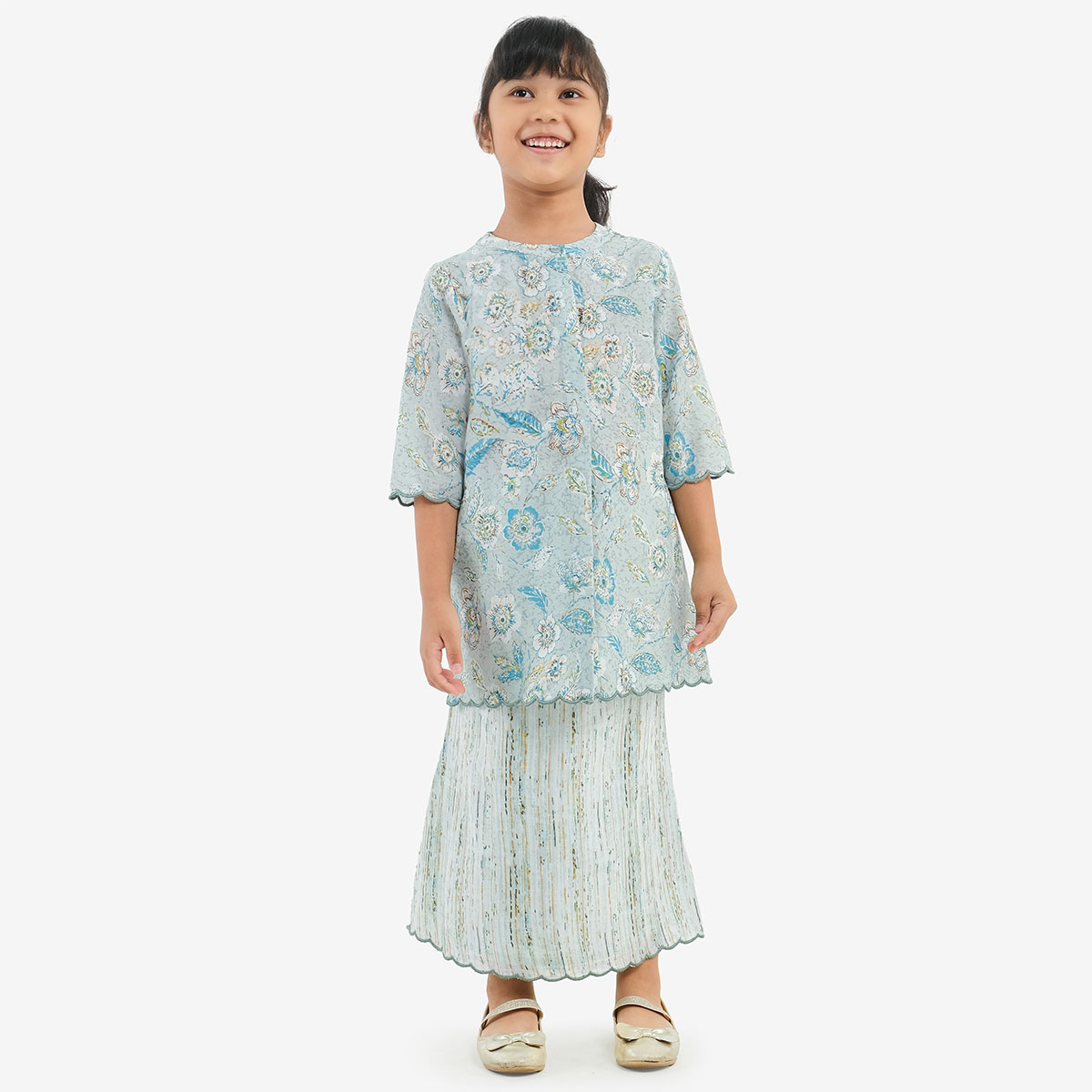 Poplook PREMIUM COTTON Pemandang Blouse & Skirt | Shopee Malaysia