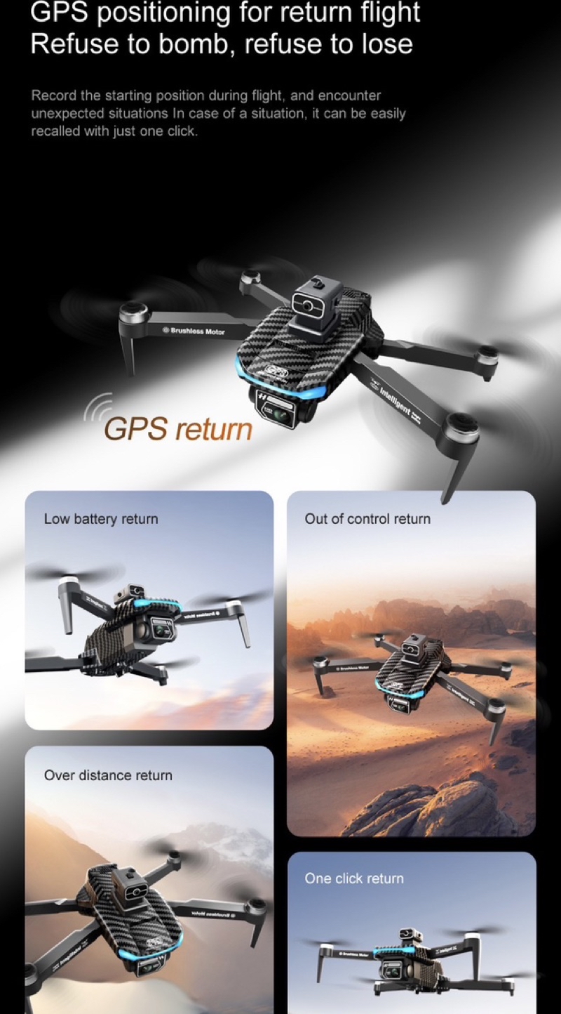 FEO Carbon V2 Max GPS Drone RC Drone 4k 1.2KM Distance 5G WiFi live ...
