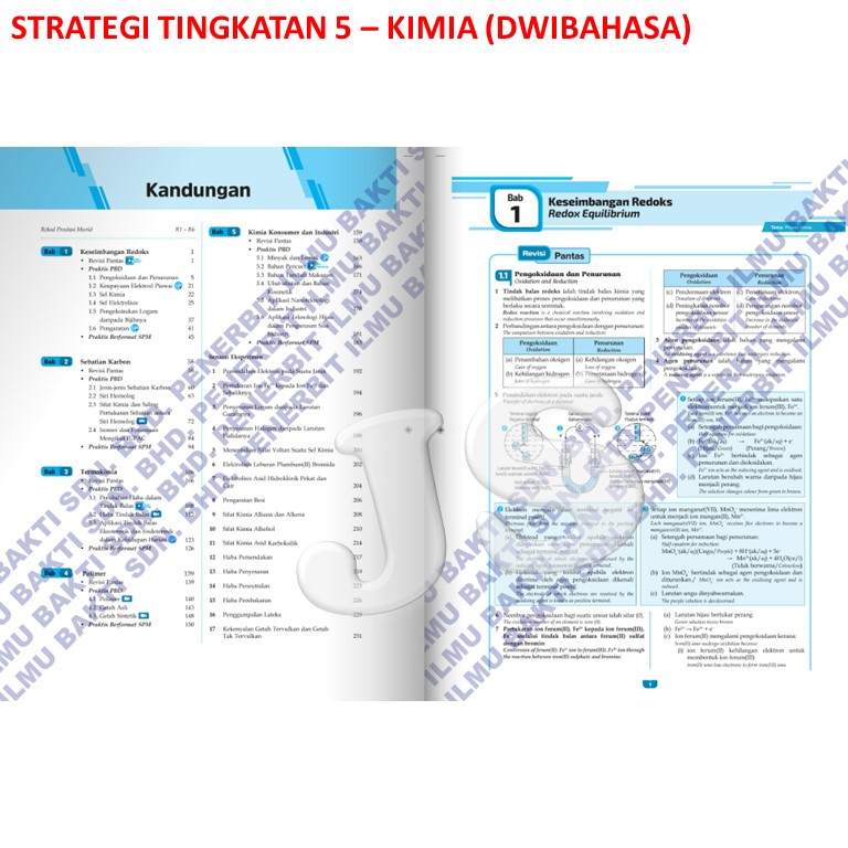 MODUL AKTIVITI STRATEGI A+ KIMIA (DWIBAHASA) TINGKATAN 4&5 KSSM 2024 ...