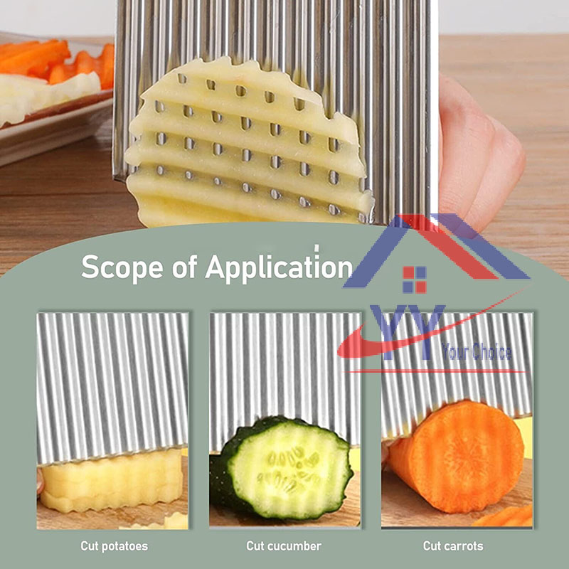Fried Potato Knife Stainless Steel / Jelly Knife / Pisau Kentang ...