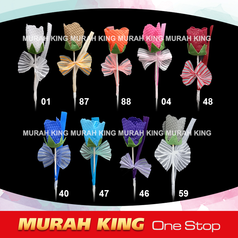 50pcs BUNGA TELUR "2025 Design Baru " / Egg Flower / BUNGA TELUR MURAH ...