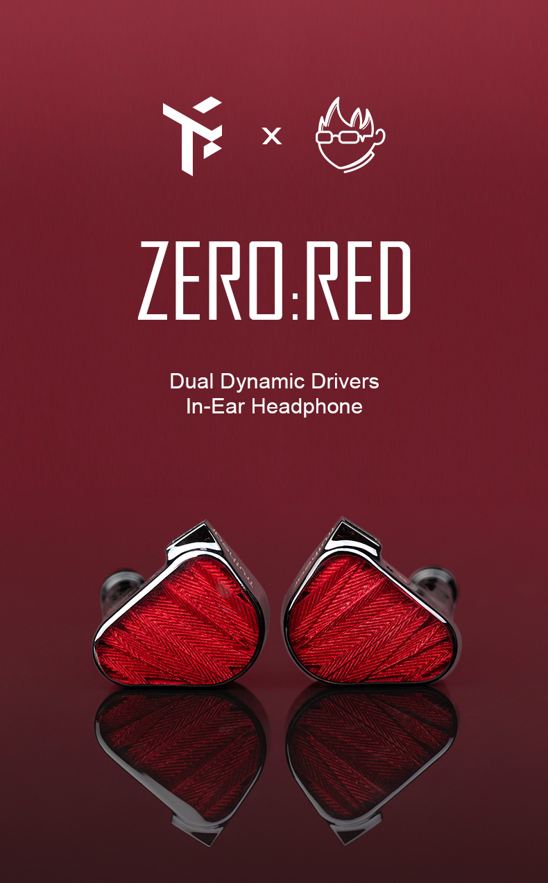 TRUTHEAR X Crinacle ZERO: RED Dual Dynamic Drivers In-Ear, 01/04/2024