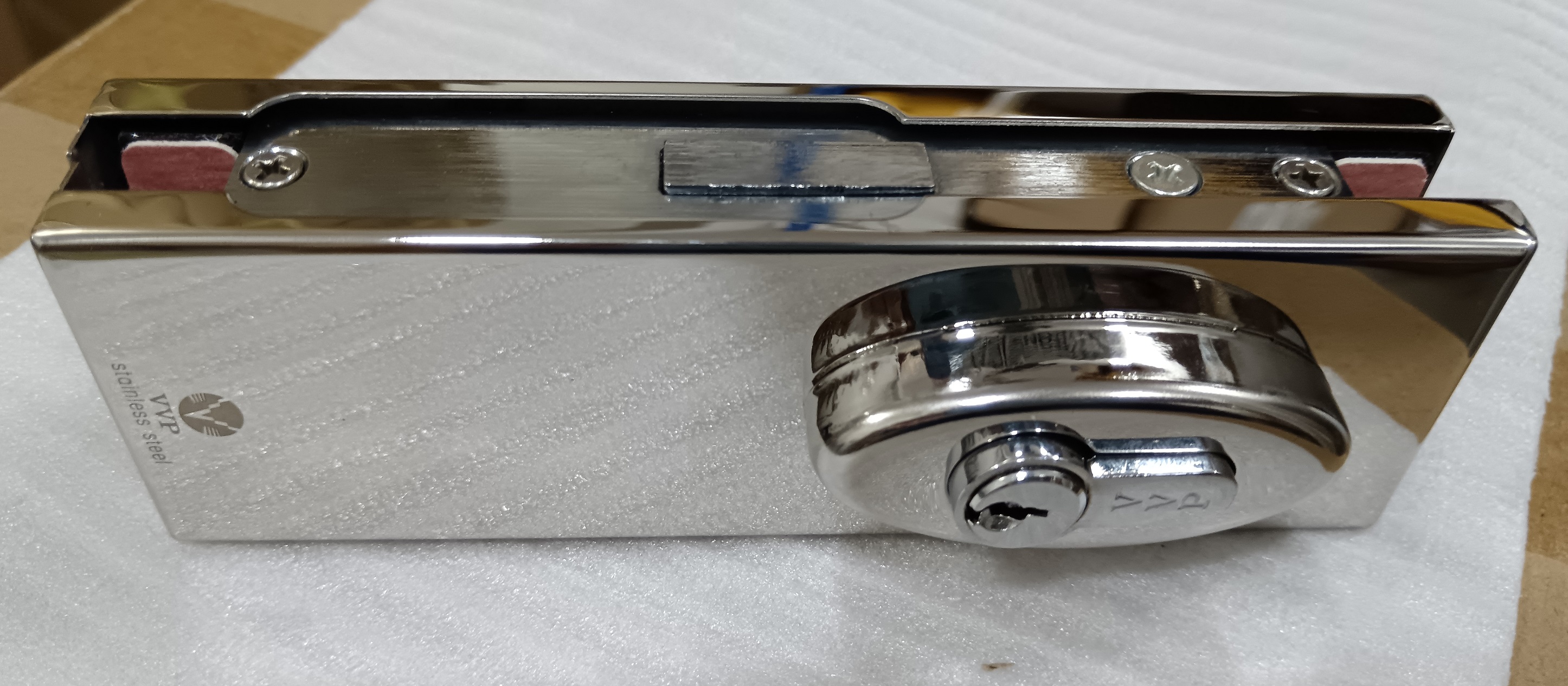 FL50 VVP Patch Lock Bottom Lock Glass Door Lock VVP Kunci Pintu Kaca 玻璃门锁VVP Glass Lock Patch ...