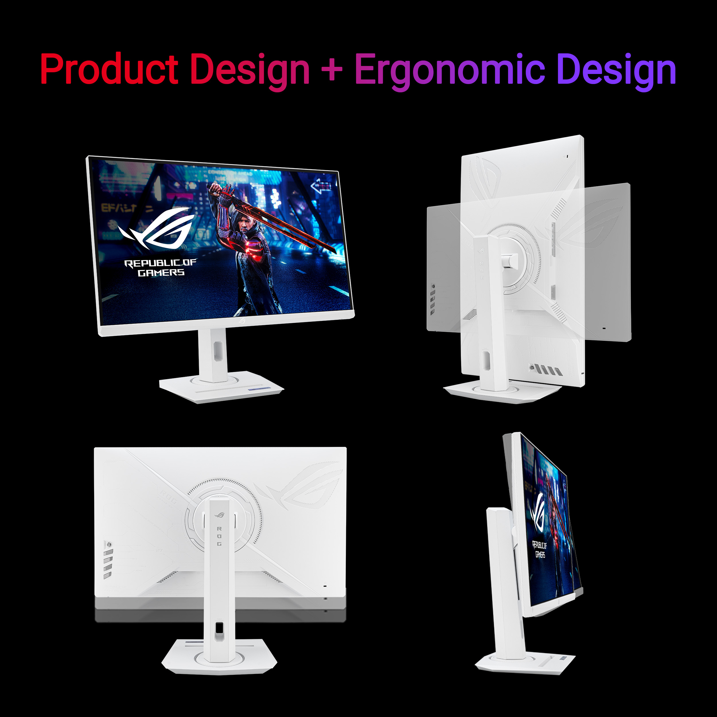 ROG Strix XG27ACS-W USB Type-C Gaming Monitor – 27-inch 2560x1440 ...