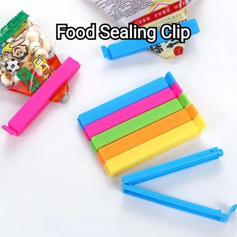 Reusable Food Sealing Clip Snack Seal Bag Portable Sealer Clamp Clips ...