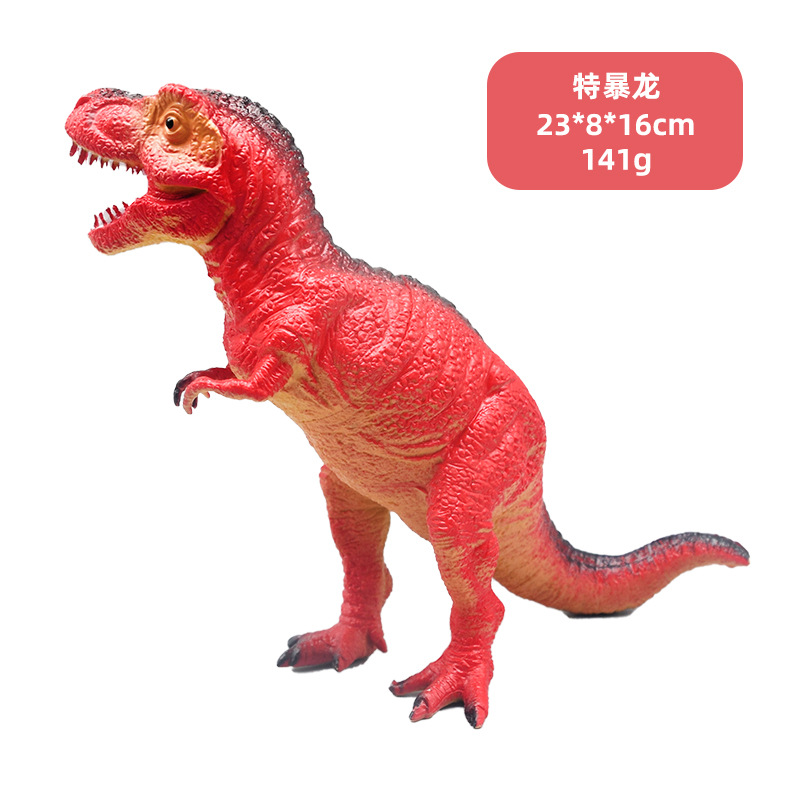 T-Rex Tyrannosaurus Dinosaur Model Action Figure Collection Hard Soft ...