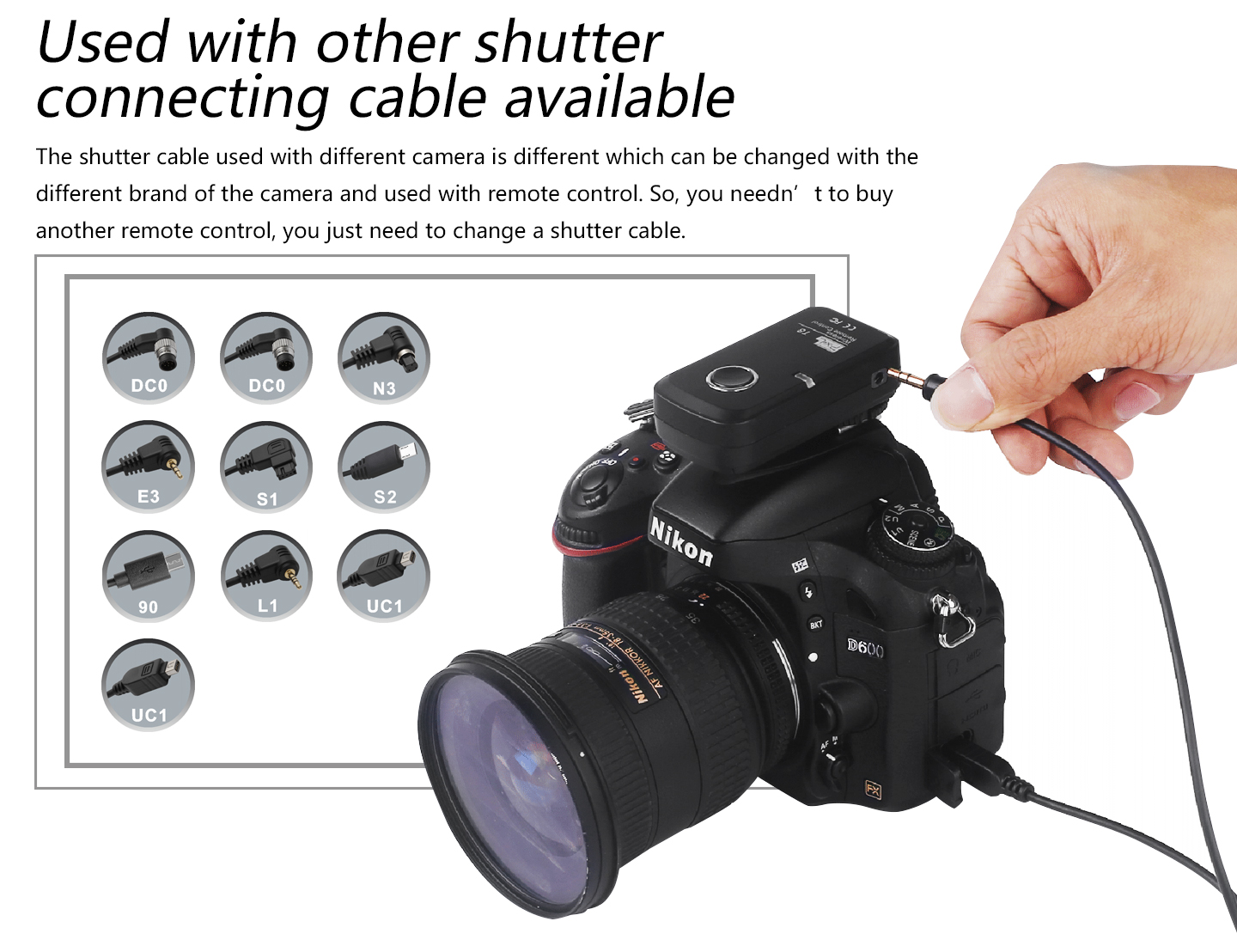 Pixel T8 Wireless Shutter Release Remote Control Fro Canon Nikon Sony ...