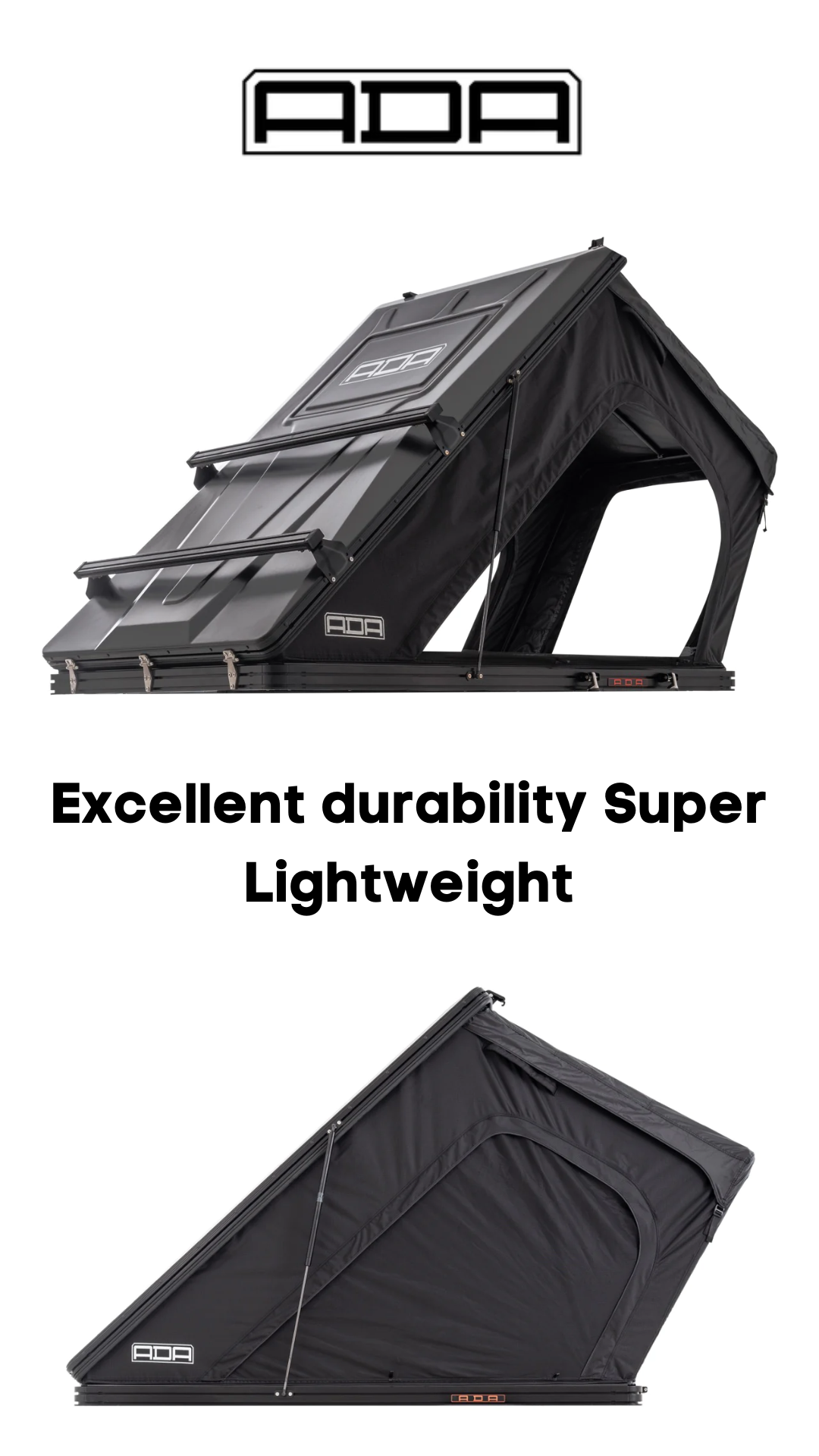 ADA Overland Aluminum Shell Tent Phantom 3000 Roof Top Tent | Shopee ...