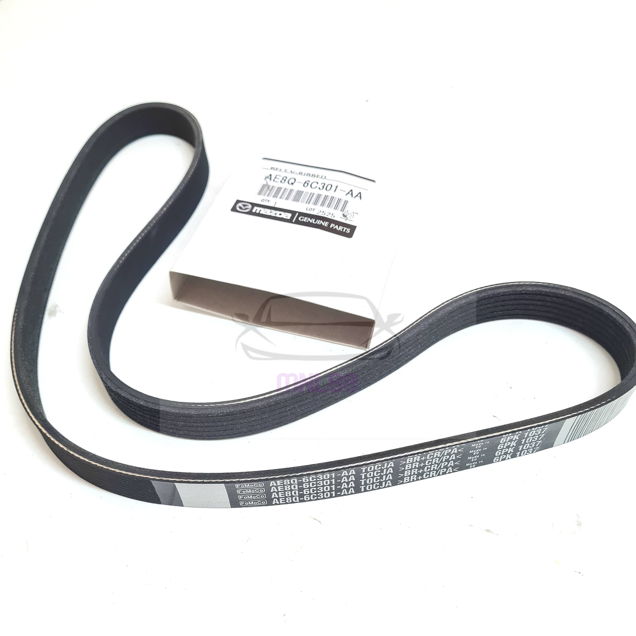 Ford Fiesta 1.4, 1.5& 1.6 Fan Belt 6PK1037 ( AE8Q-6C301-AA ) | Shopee ...