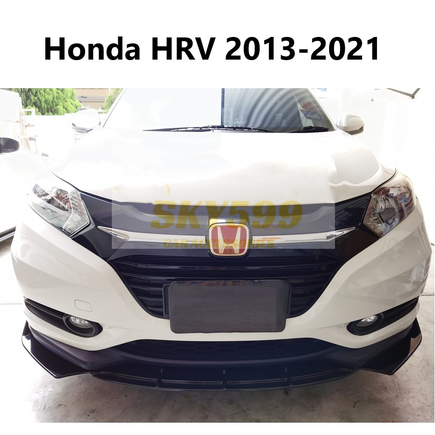 Honda HRV 2013-2021 Front Bumper Diffuser Lip Wrap Angle Splitters ...