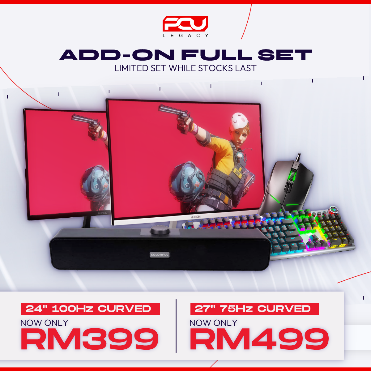 # PCU # LEGACY PC SET PACKAGE / 5 Years warranty / INTEL i5-14400F ...