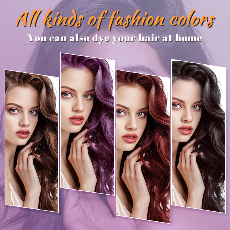 Colour rambut pewarna rambut Colour hair shampoo Black Hair Dye Shampoo ...