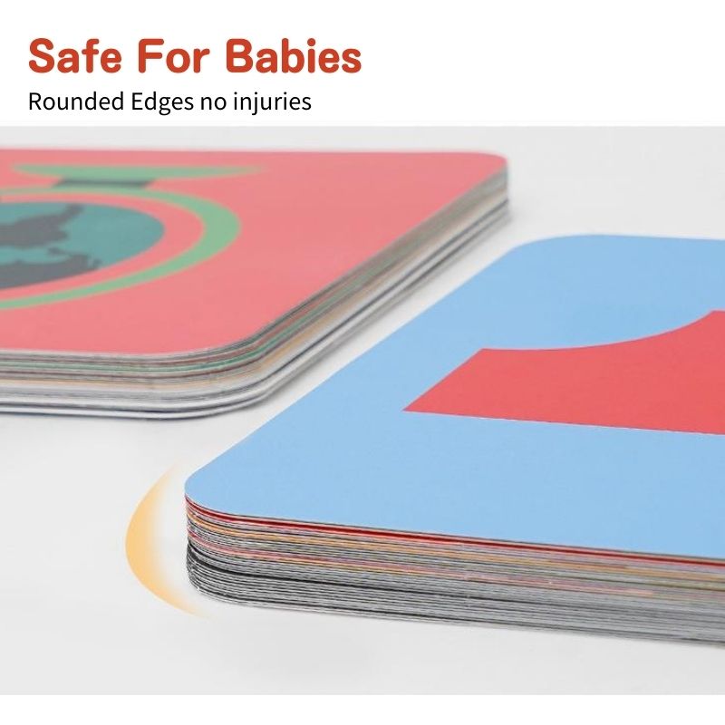🐳Montessori Early Learning Flash Card Baby Sensory Card Visual Stimulus ...