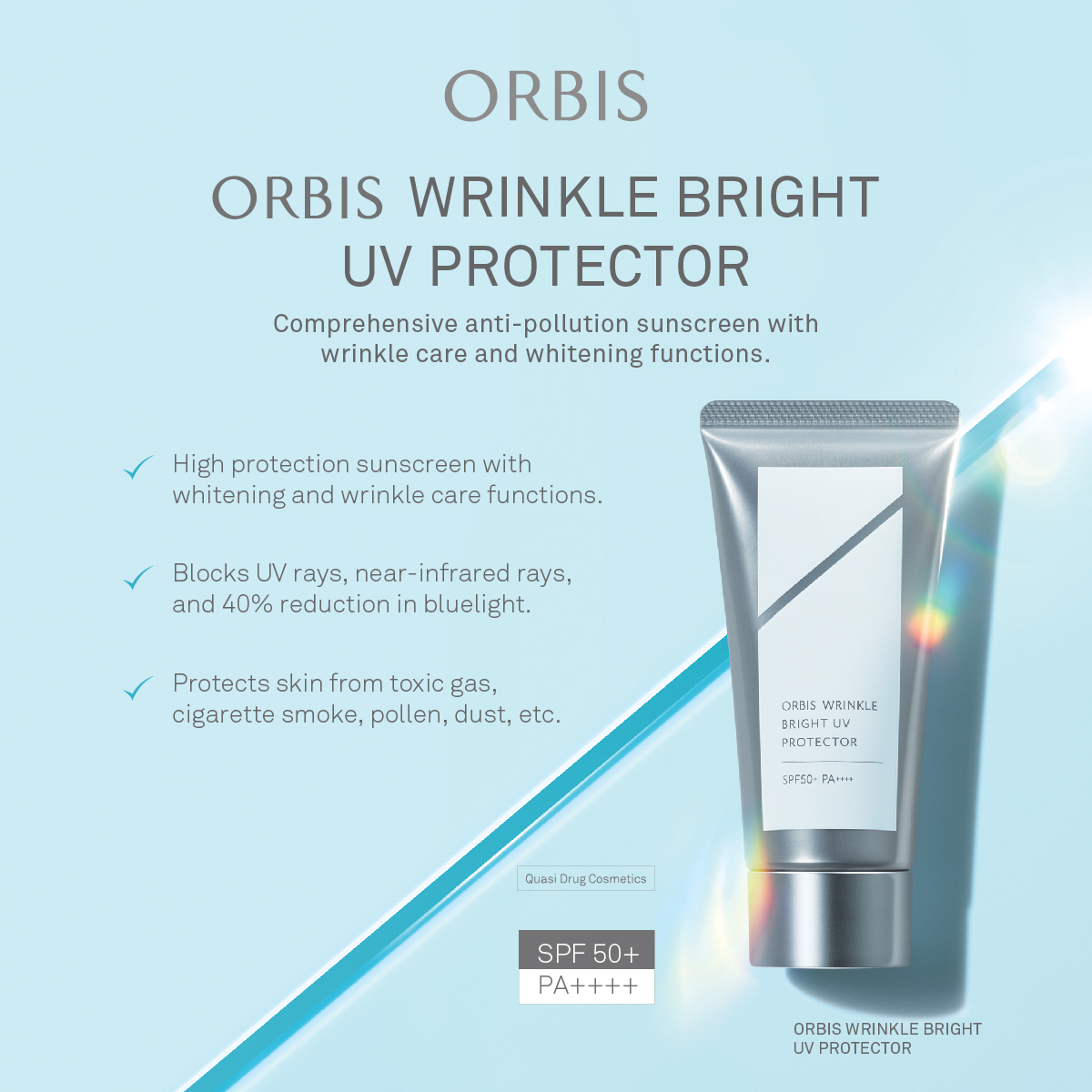 ORBIS Wrinkle Bright UV Protector (50g) | Shopee Malaysia