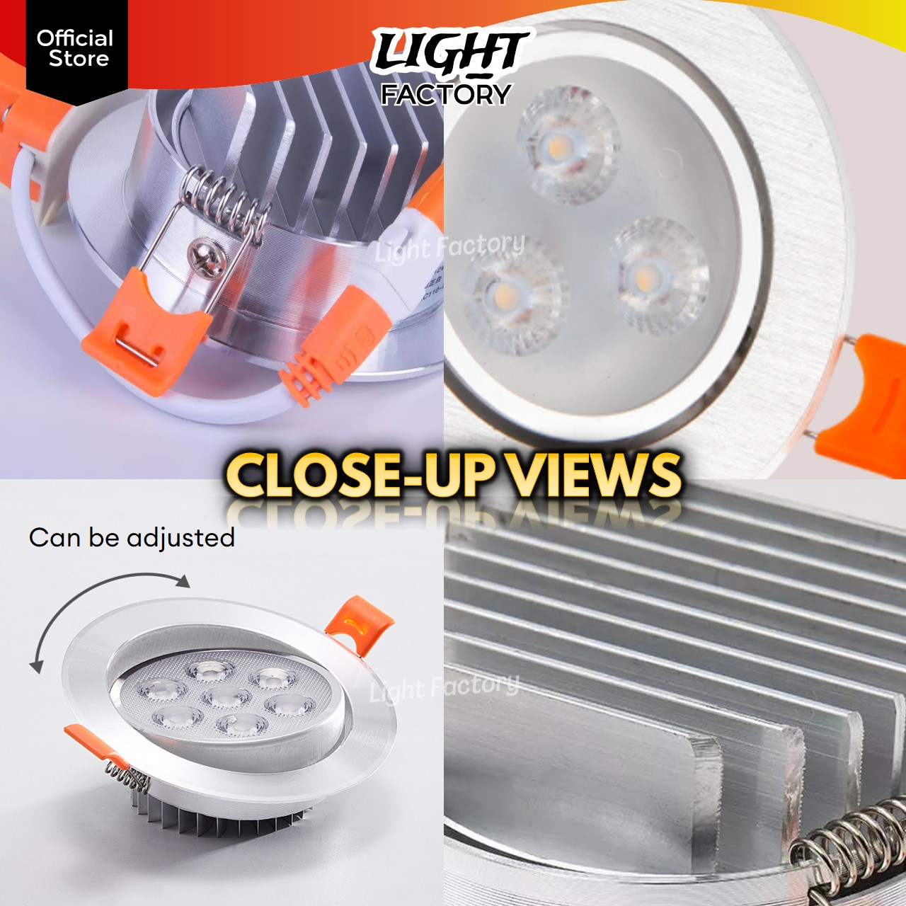 🔥HOT🔥LED Recessed Eyeball 3W | 7W LED Spotlight Recessed Light Recessed ...