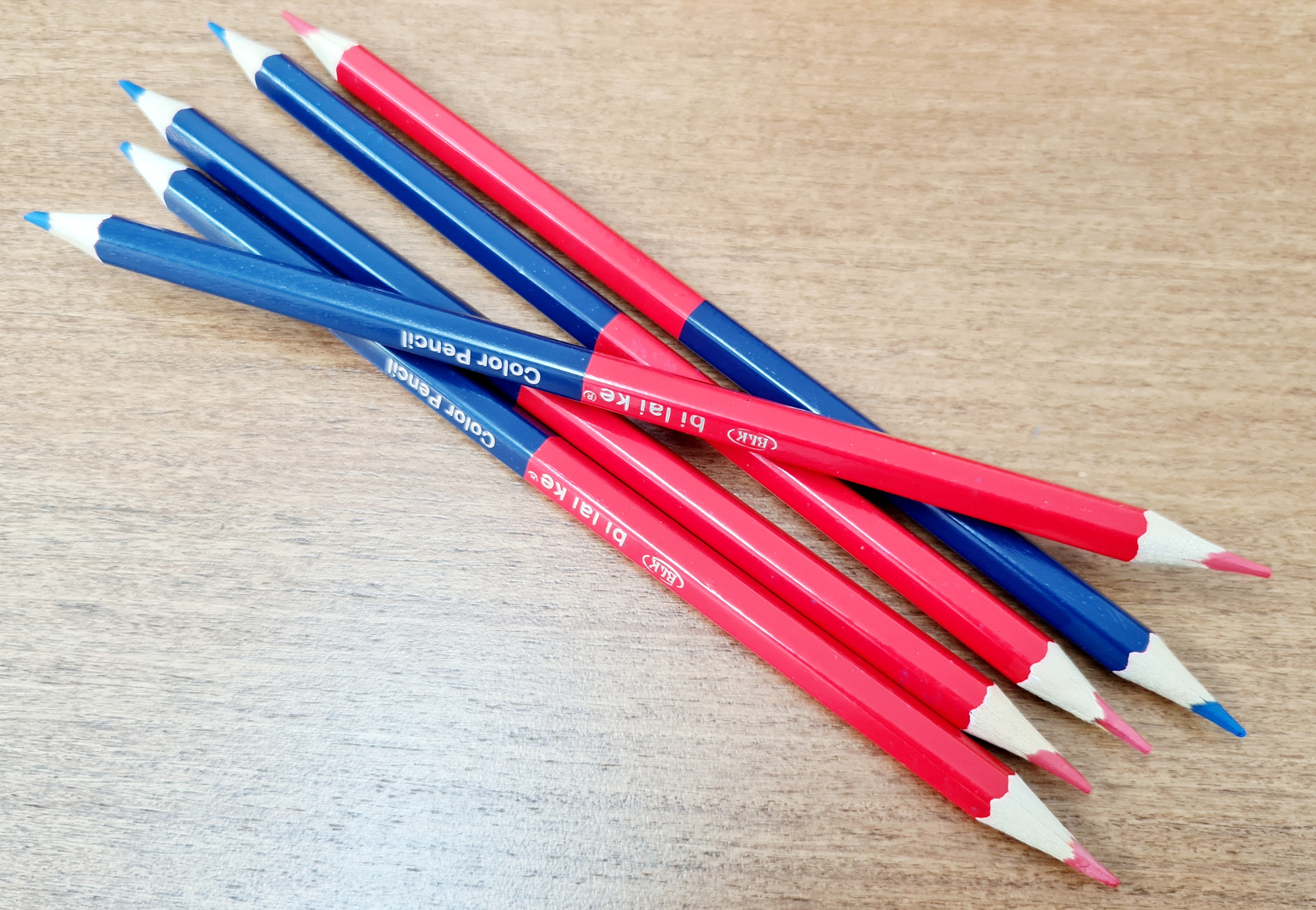 BLK RED BLUE COLOUR PENCIL / PENSIL TUKANG JAHIT / KAPUR PENSIL TUKANG ...
