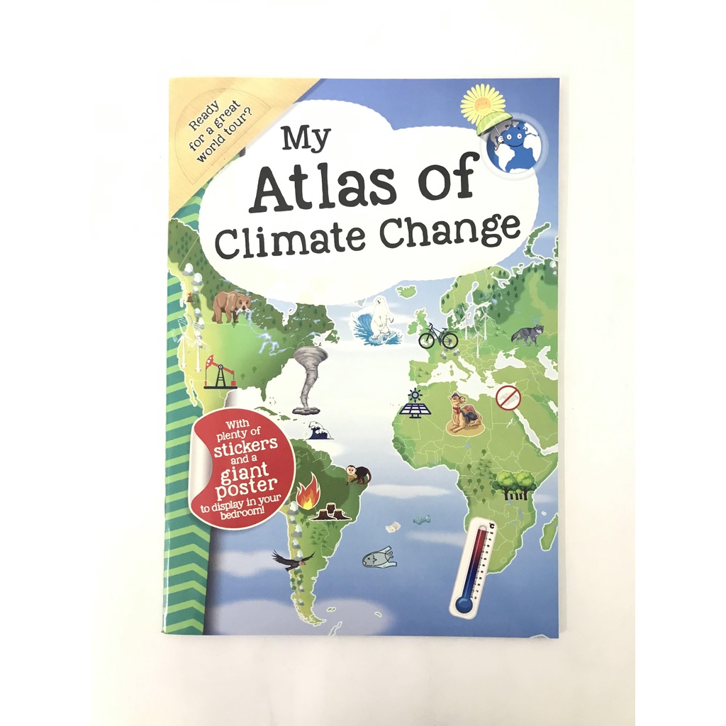 My Atlas of Climate Change Activity Book with Stickers & Posters for ...