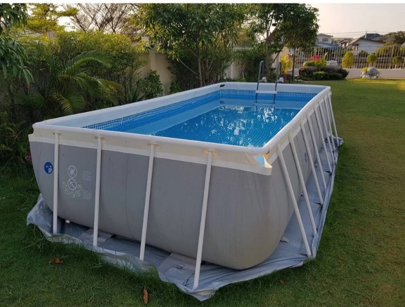 INTEX PRISM FRAME SWIMMING POOL 4.0/4.88METER 26788/26790/26792/ INTEX ...