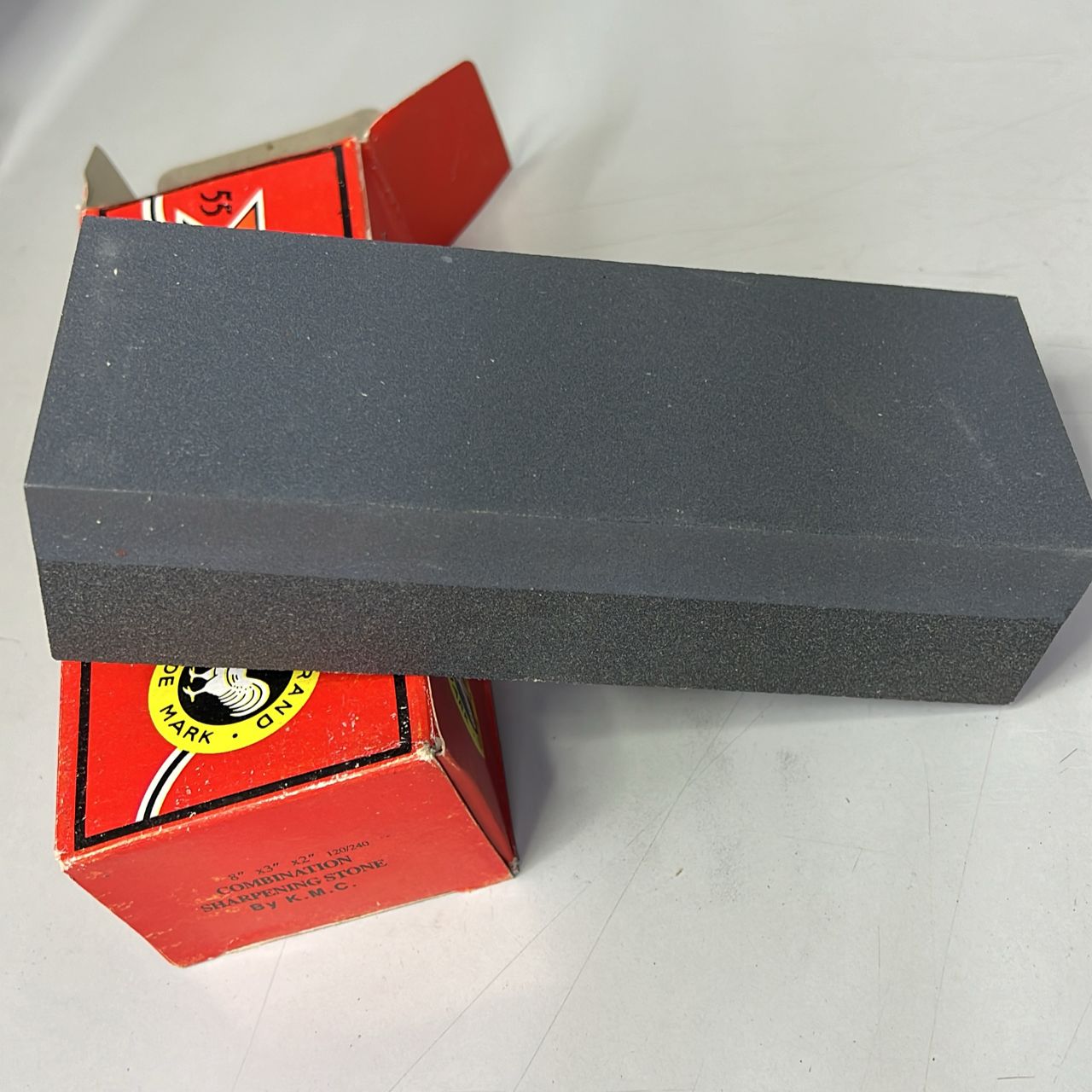 Batu Asah 6'' 8'' Silicon Carbide SHARPENING STONE Pisau Parang Sabit ...
