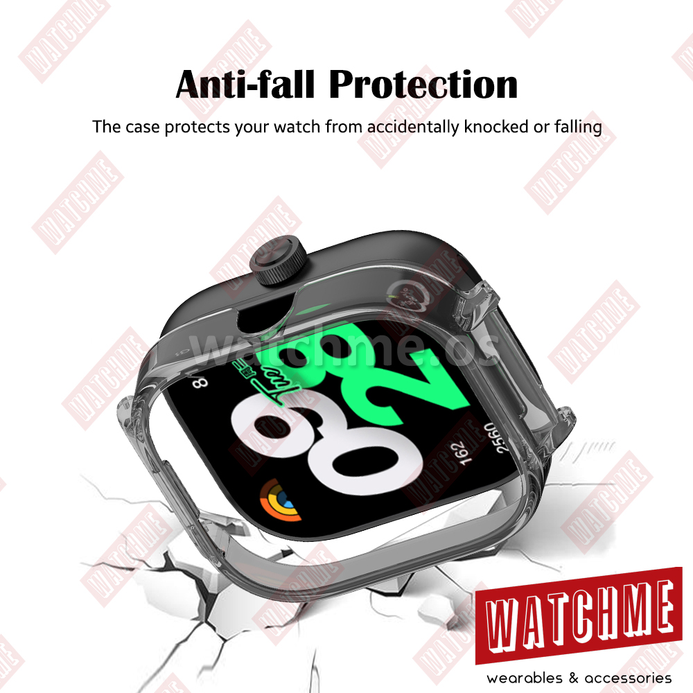 Xiaomi Redmi Watch 4 Hard Strap Case, 20mm Strap Casing, Smart Watch ...