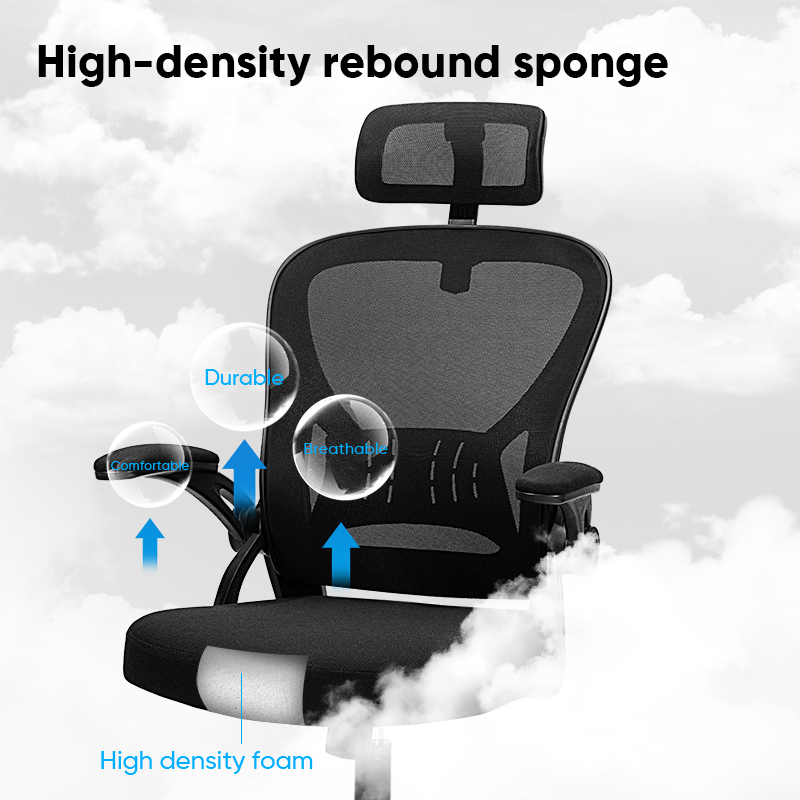 Deli Executive Chair Ergonomic Office Chair Furniture Home Living Mesh ...
