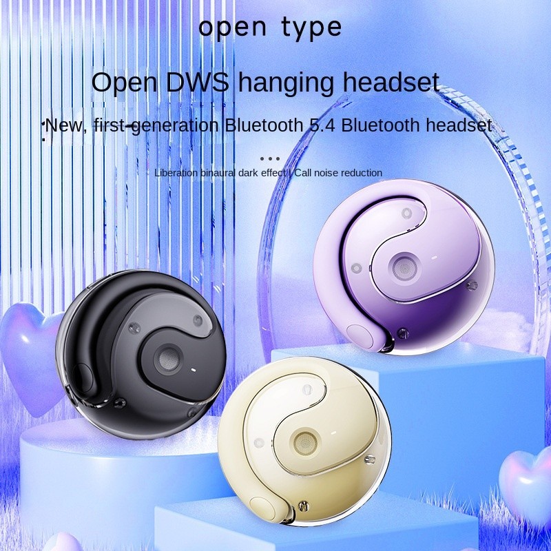 X28 Wireless Bluetooth 5.3 Earphones Ear Hook Earbuds Sports Wireless ...