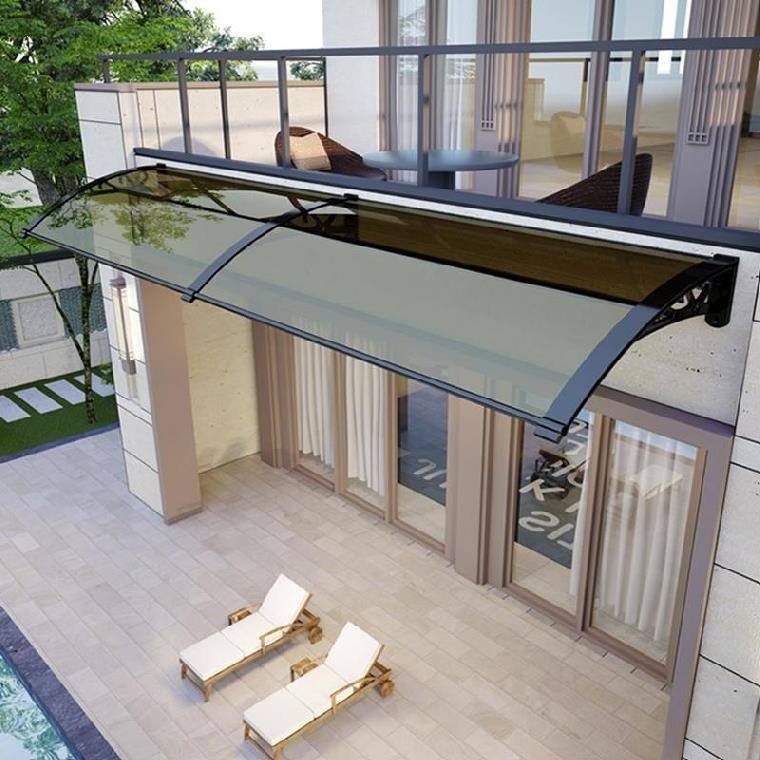 Balcony Awning Transparent Platform Awning Rainshed Canopy ...