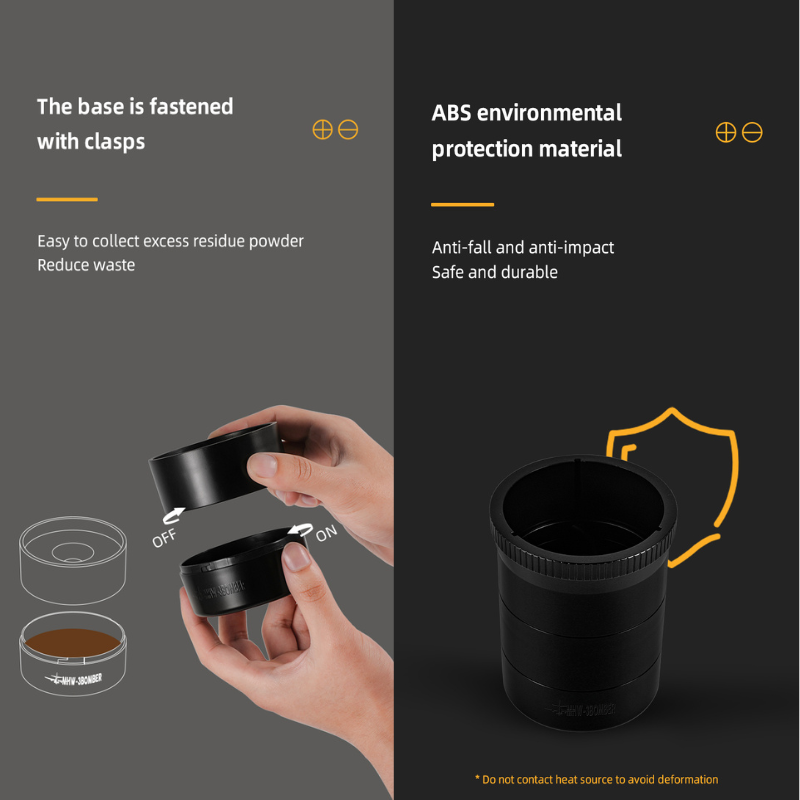 (for Moka Pot) MHW-3BOMBER Bomber Moka Pot Cyclone Powder Dispenser ...