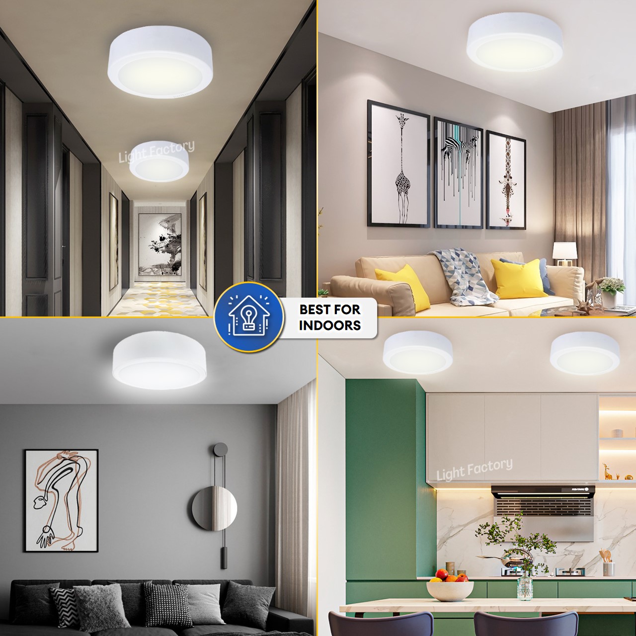PHILIPS MESON Surface Downlight 7" 17W | 9" 24W LED Surface Mounted ...