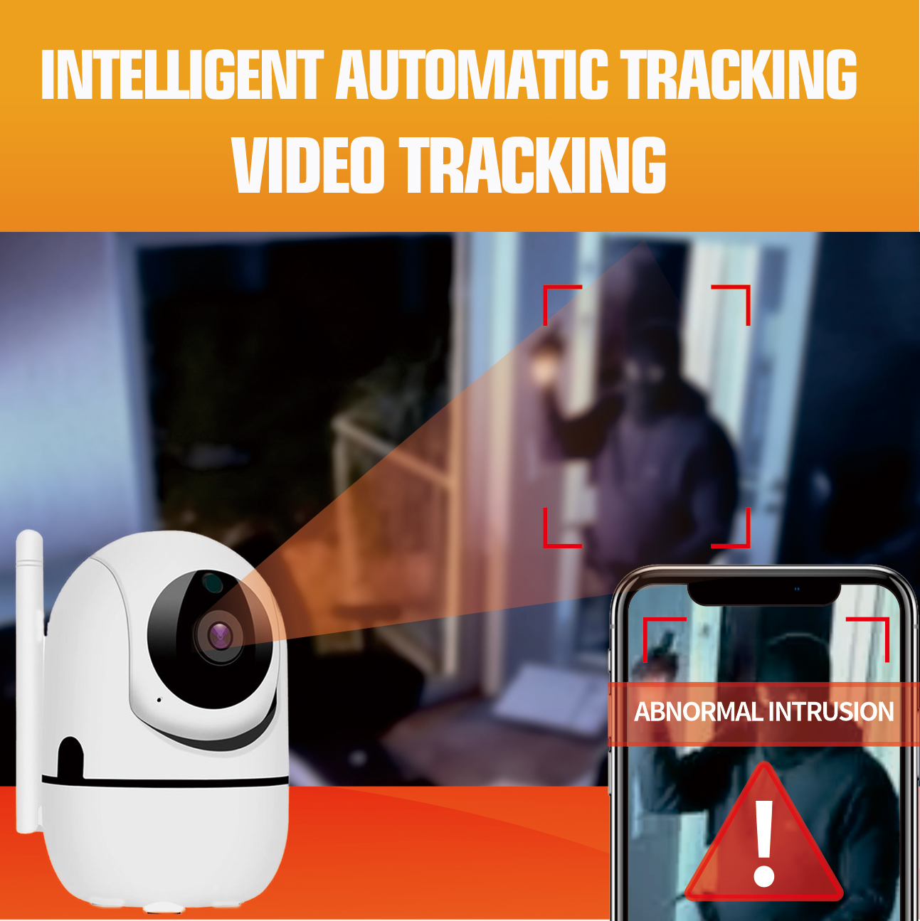 Pony HD 1080P wireless WiFi IP Camera App CCTV Mini Network ...