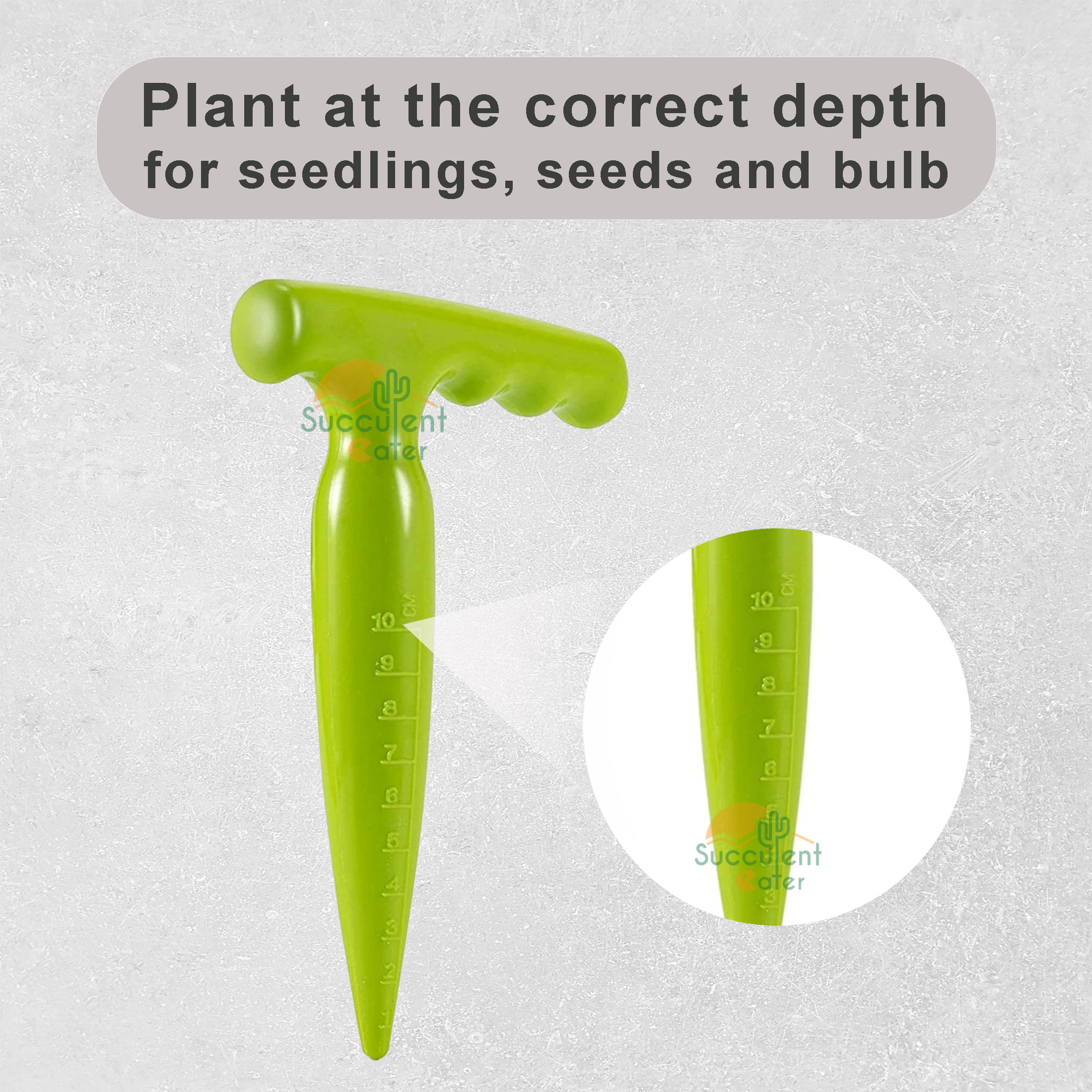 Seedling Tool Peralatan Semaian Seed Planter Sowing Dispenser Set ...