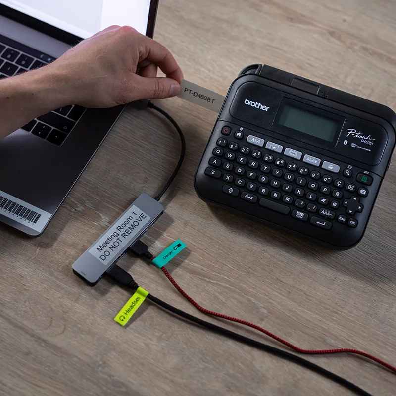 Brother P-Touch PT-D460BT Business Expert Connected Label Maker ...