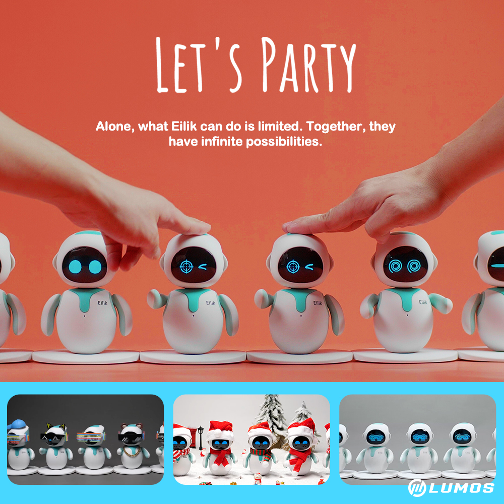 [Flash sale!] 𝐔𝐏𝐆𝐑𝐀𝐃𝐄 𝐕𝐄𝐑𝐒𝐈𝐎𝐍 Energize Lab EILIK A Little Companion Bot ...