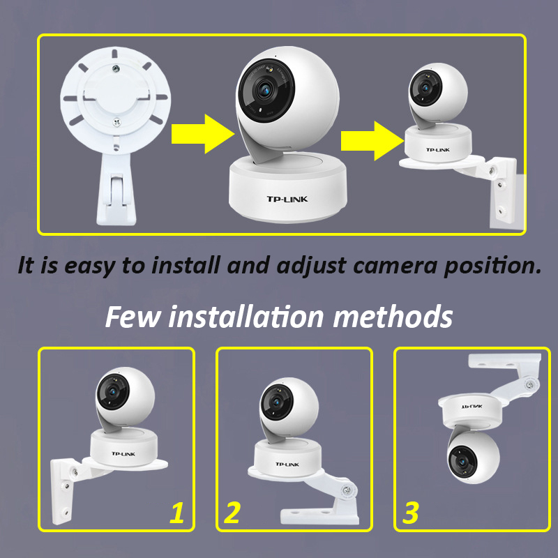 Punch Free CCTV Stand CCTV Holder Camera Support Base CCTV Accessories ...