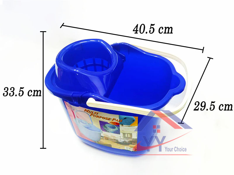 Mop Pail With Wheels Roller/Mop Pail With Cover Set/Plastic Mop Bucket ...
