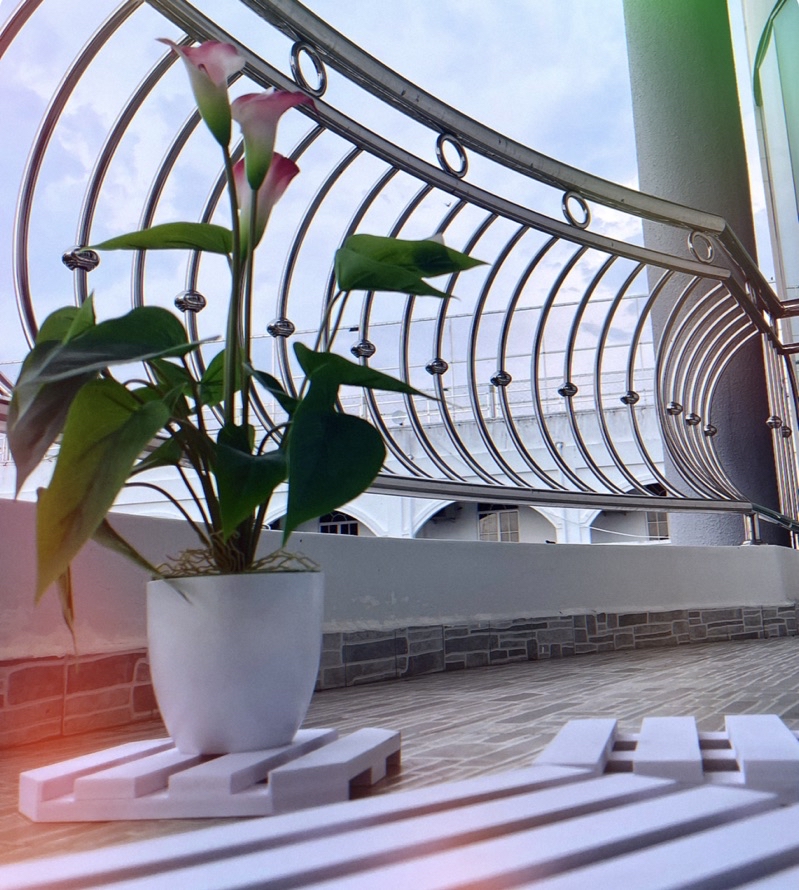 PVC Lapik Pasu Bunga Plant Stand Flower Plate Tray Decoration Kaki Pasu ...