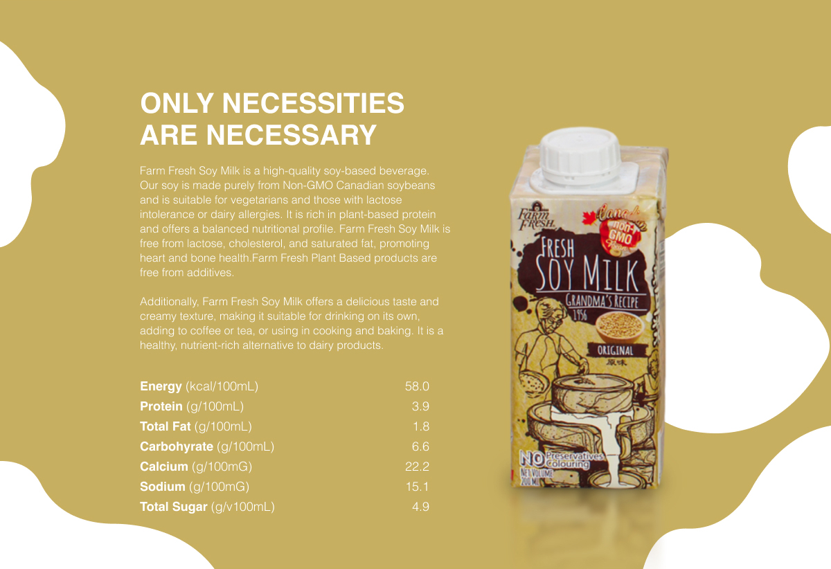Farm Fresh UHT Soy Milk 200ml x 24 Packs | Shopee Malaysia