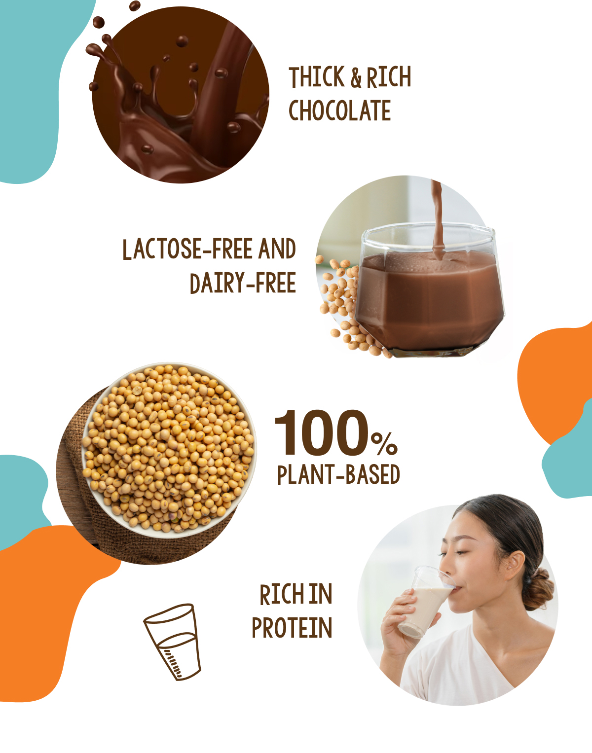 Farm Fresh UHT Soy Protein Milk Chocolate 200ml x 24 Packs | Shopee ...