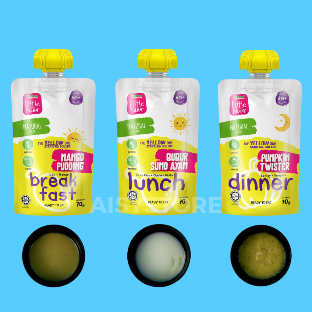 Little Nuur - Baby Food Makanan Bayi Puree Ready To Eat For 6 Months+ ...