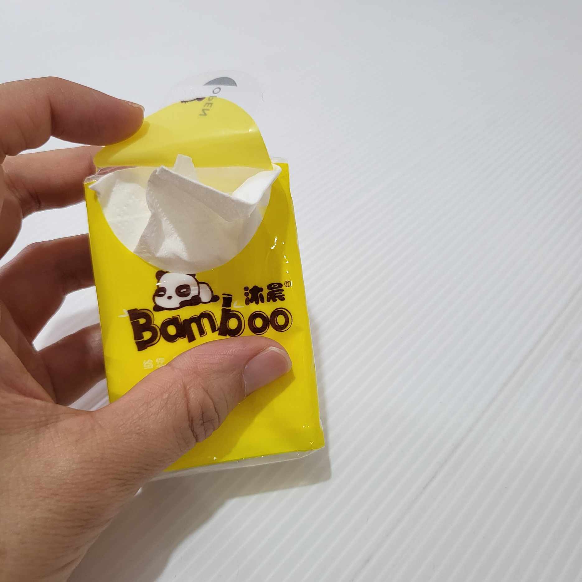 Bamboo Tissue (3-ply/8 Pulls) Pocket Size - Travel Wipes Eco-Friendly ...