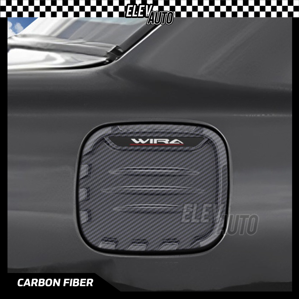 Proton Wira Fuel Cap Cover Gas Tank Trim Accessories Carbon Chrome ...