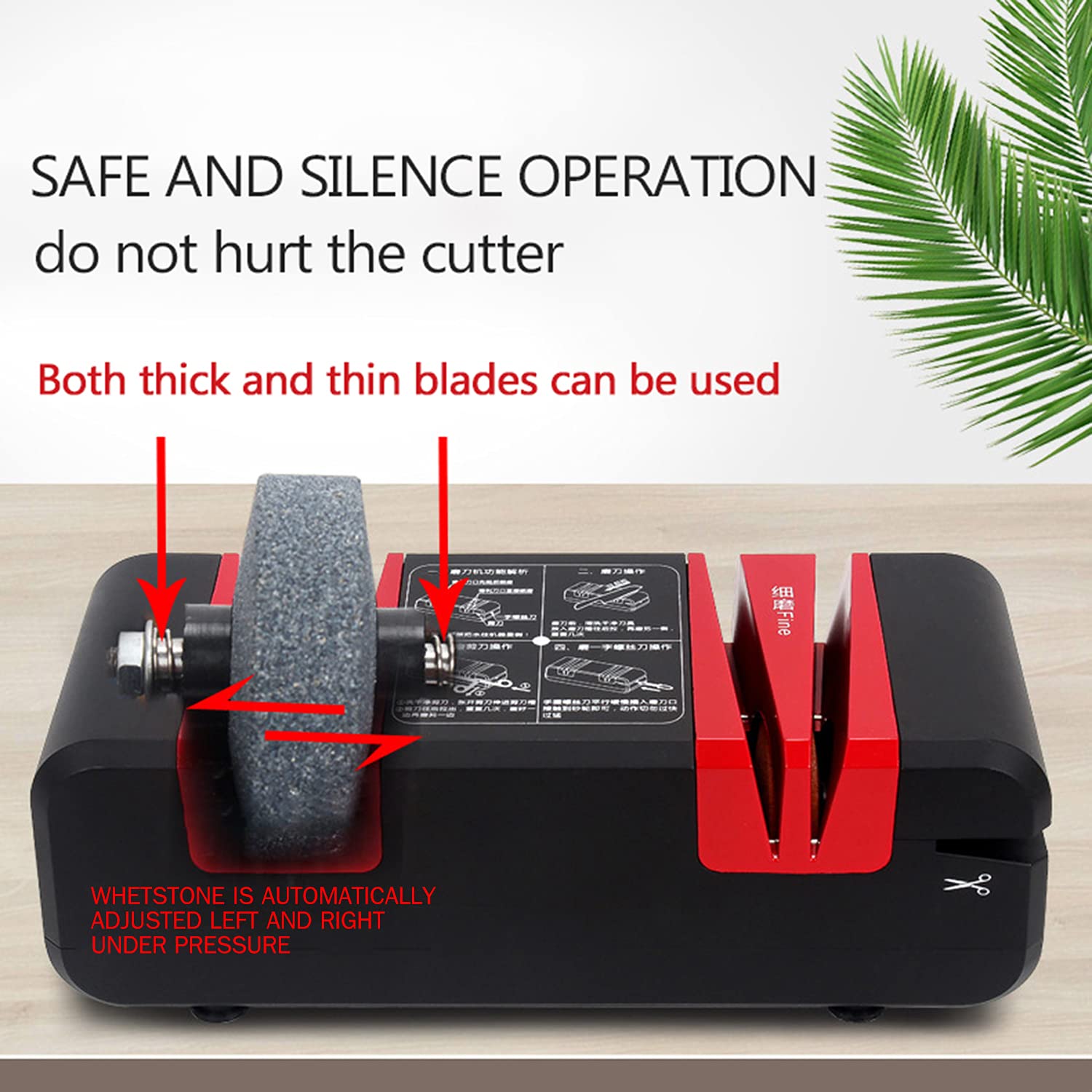 🇲🇾Ready Stock🔥 Electric Knife Sharpener Household Multifunctional ...