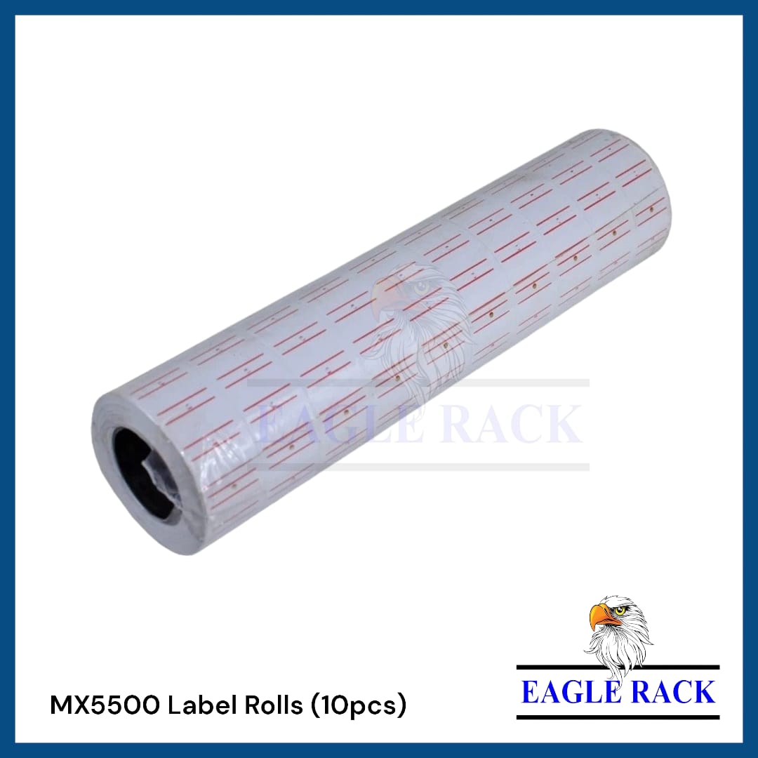 PRICE LABELLER ( MX -5500 EOS 8 DIGITS ) TAG MACHINE RED , BLUE AND ...