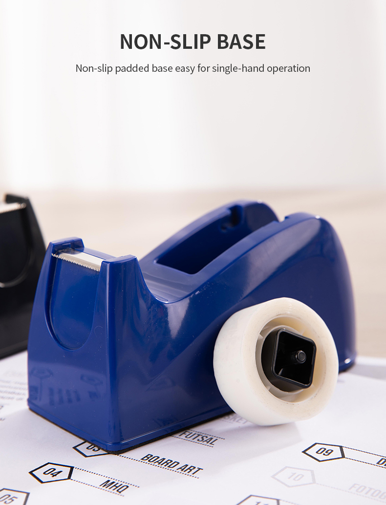 Deli Tape Dispenser Durable Sharp Blade Anti Slip E815 | Shopee Malaysia