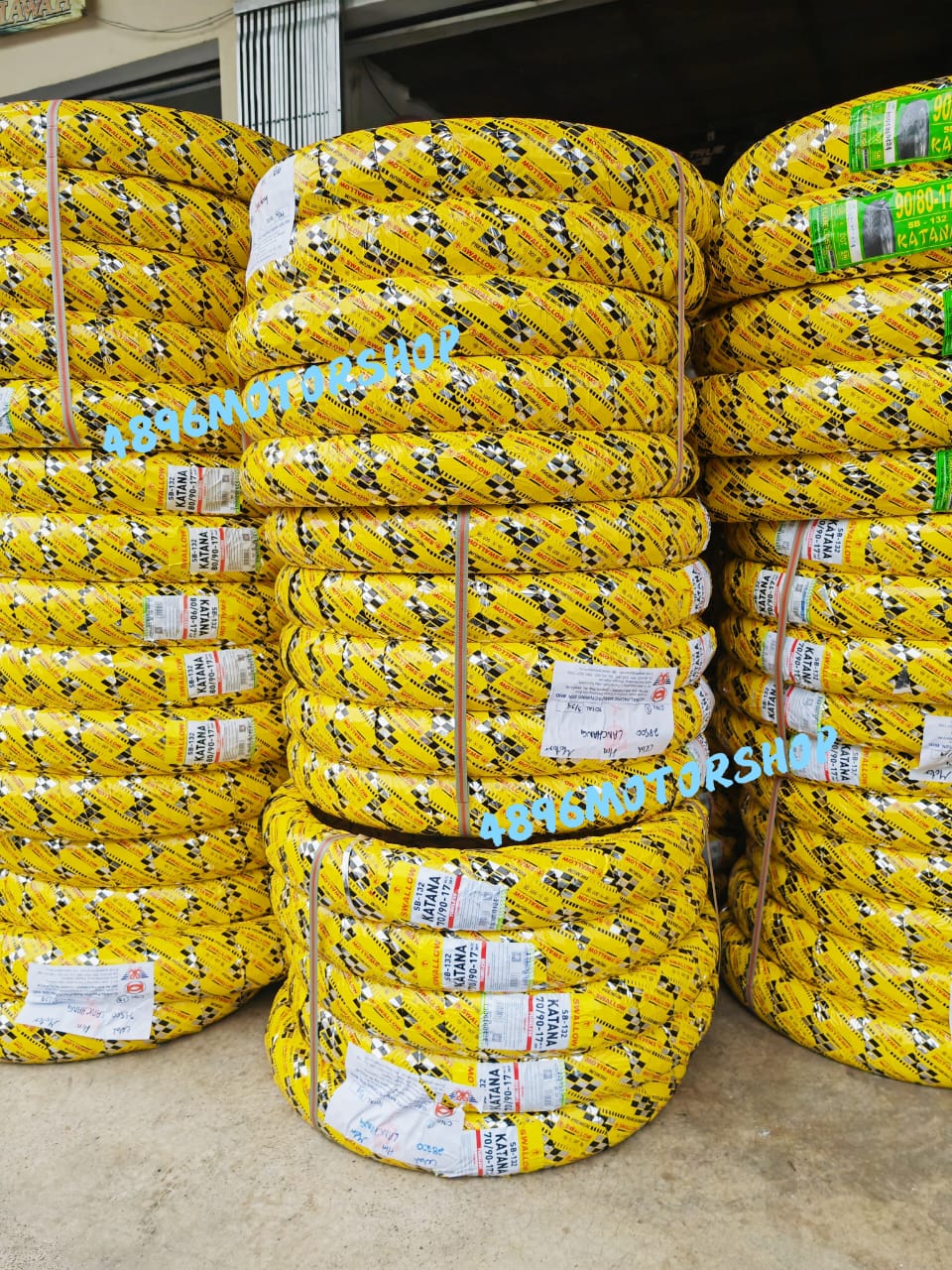 SWALLOW KATANA SB132 BUNGA DIAMOND TUBELESS TYRE TAYAR MOTOR 70/90-17 ...