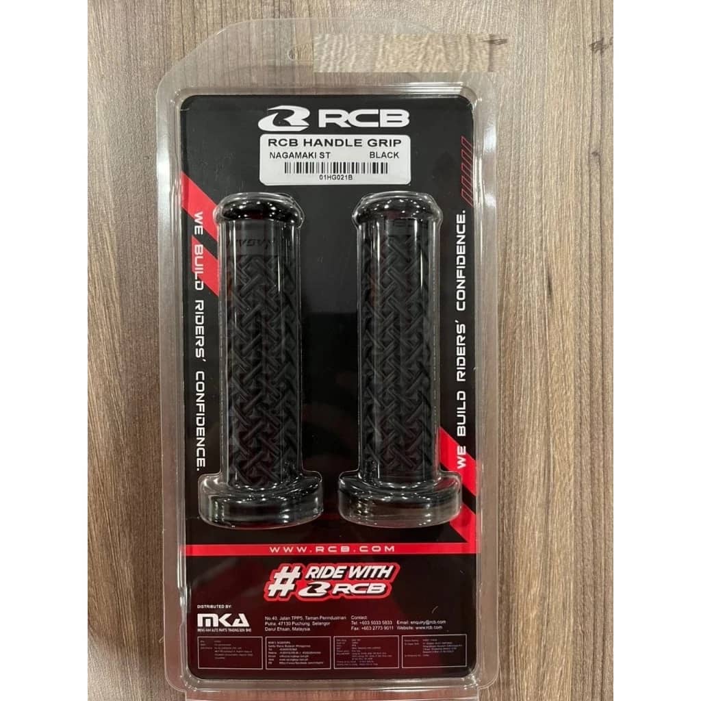 100% ORIGINAL RCB RACING BOY HANDLE GRIP THROTTLE NAGAMAKI SINGLE TONE / DUAL TONE RUBBER ...