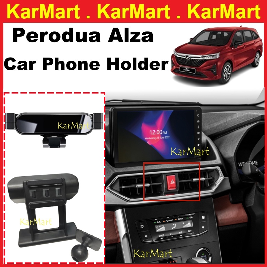 Perodua Alza 2022 - 2025 Custom Fit Gravity Phone Holder Air Vent ...
